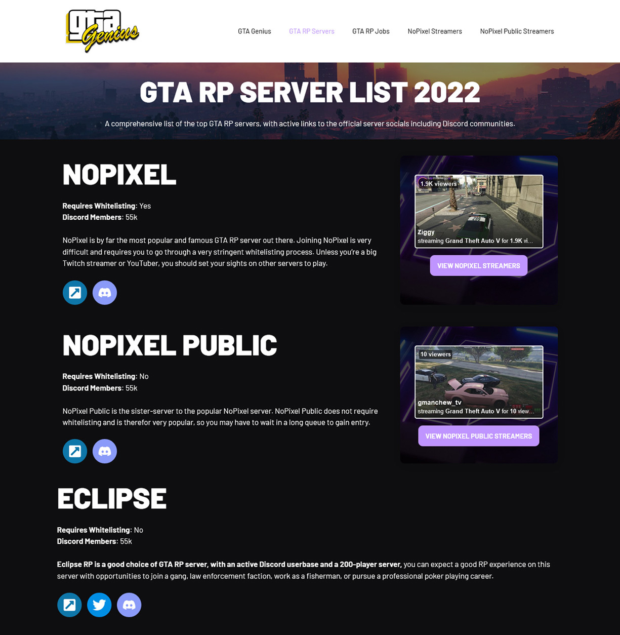 How I Built a Twitch Integrated GTA Website in a Day - StreamWeasels